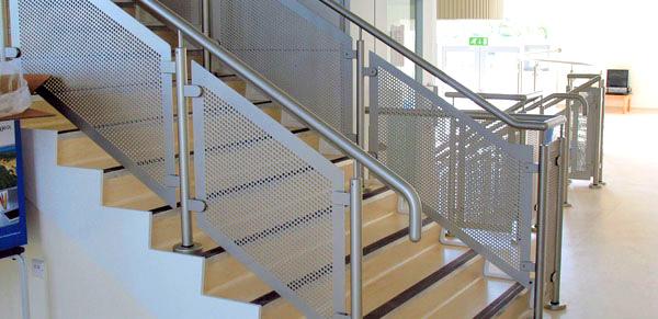 Perforated Panels - Delta Balustrades