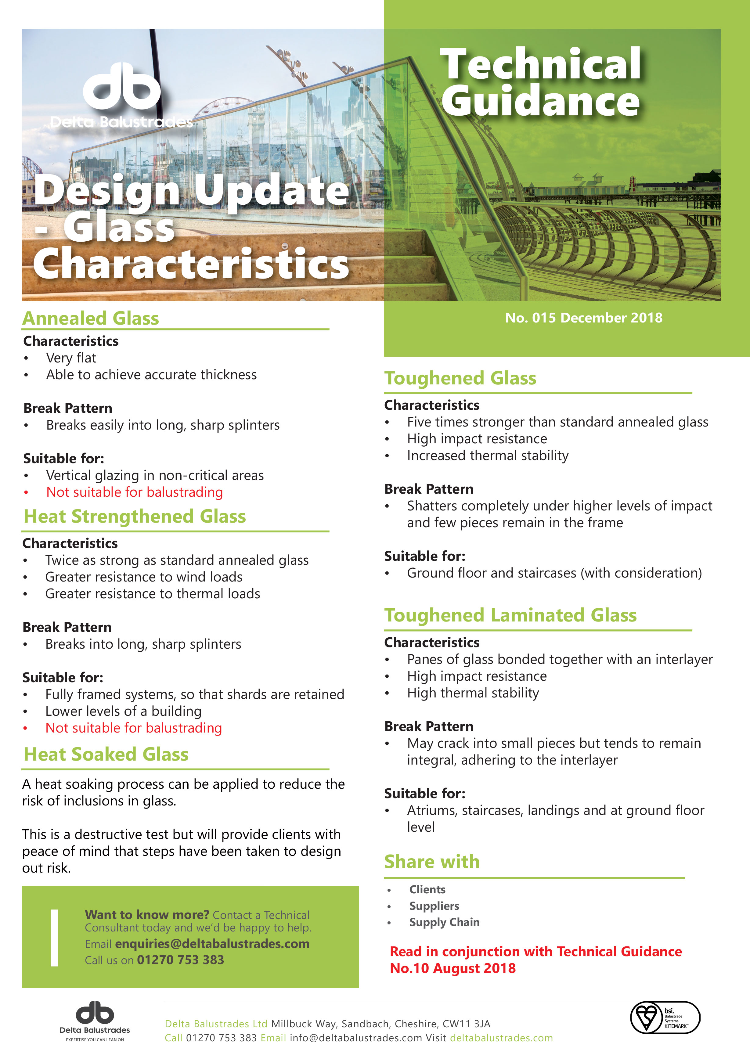 Design Update - Glass Characteristics - Delta Balustrades