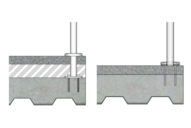 Can you fix Balustrade on top of Screed? - Delta Balustrades